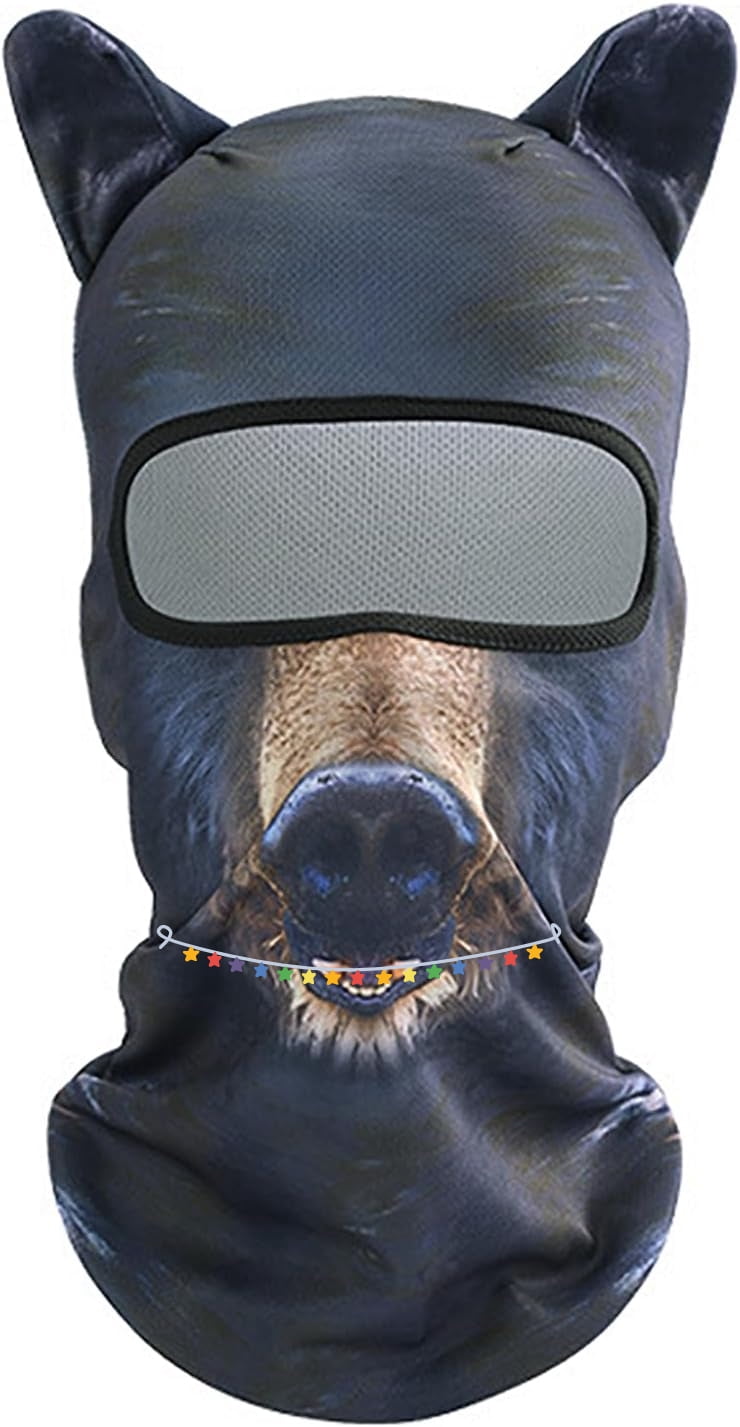 Cat Ski Mask, Breathable Cat Balaclava, Dog Balaclava, Halloween Hat ...