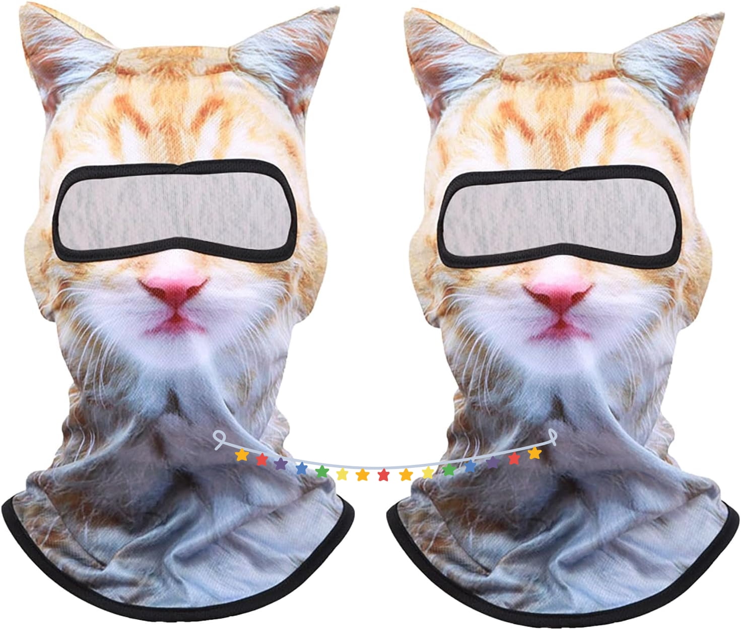 Cat Ski Mask, Breathable Cat Balaclava, Dog Balaclava, Halloween Hat ...