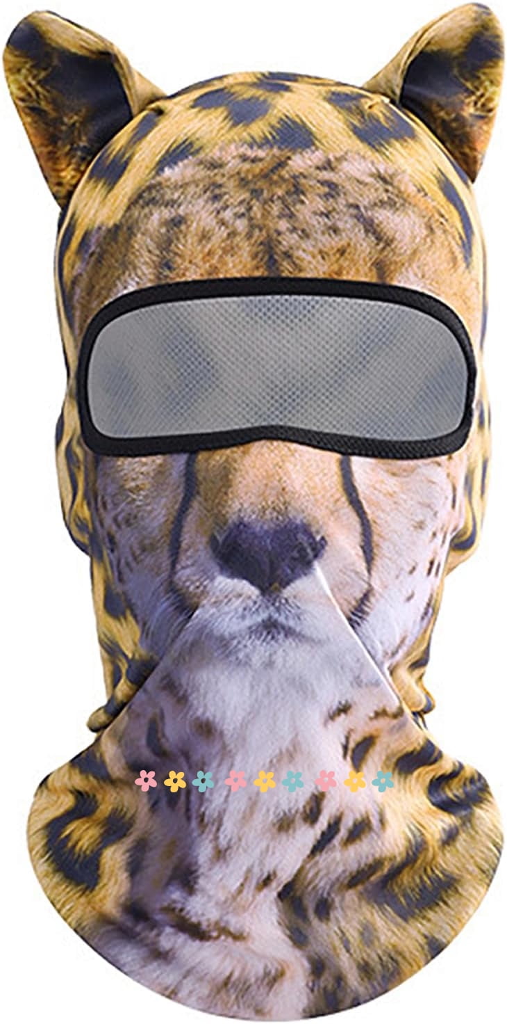 Cat Ski Mask, Breathable Cat Balaclava, Dog Balaclava, Halloween Hat ...