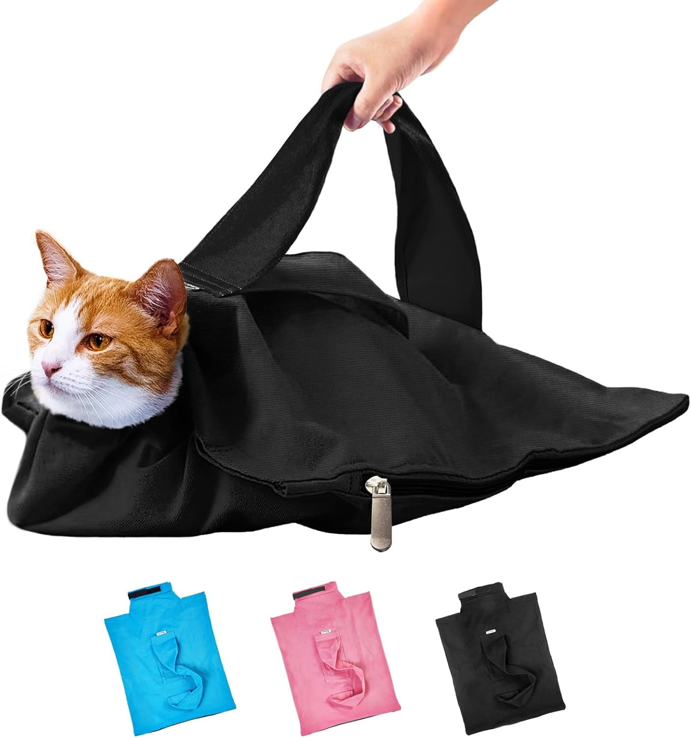 Cat Sling Carrier, Soft Cat Bag Carrier for Bonding & Stress-Free Vet ...