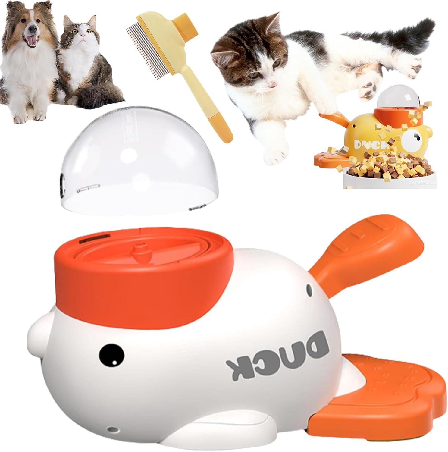 Cat Slot Machine Treat Dispenser, Cat Treat Slot Machine, Interactive ...