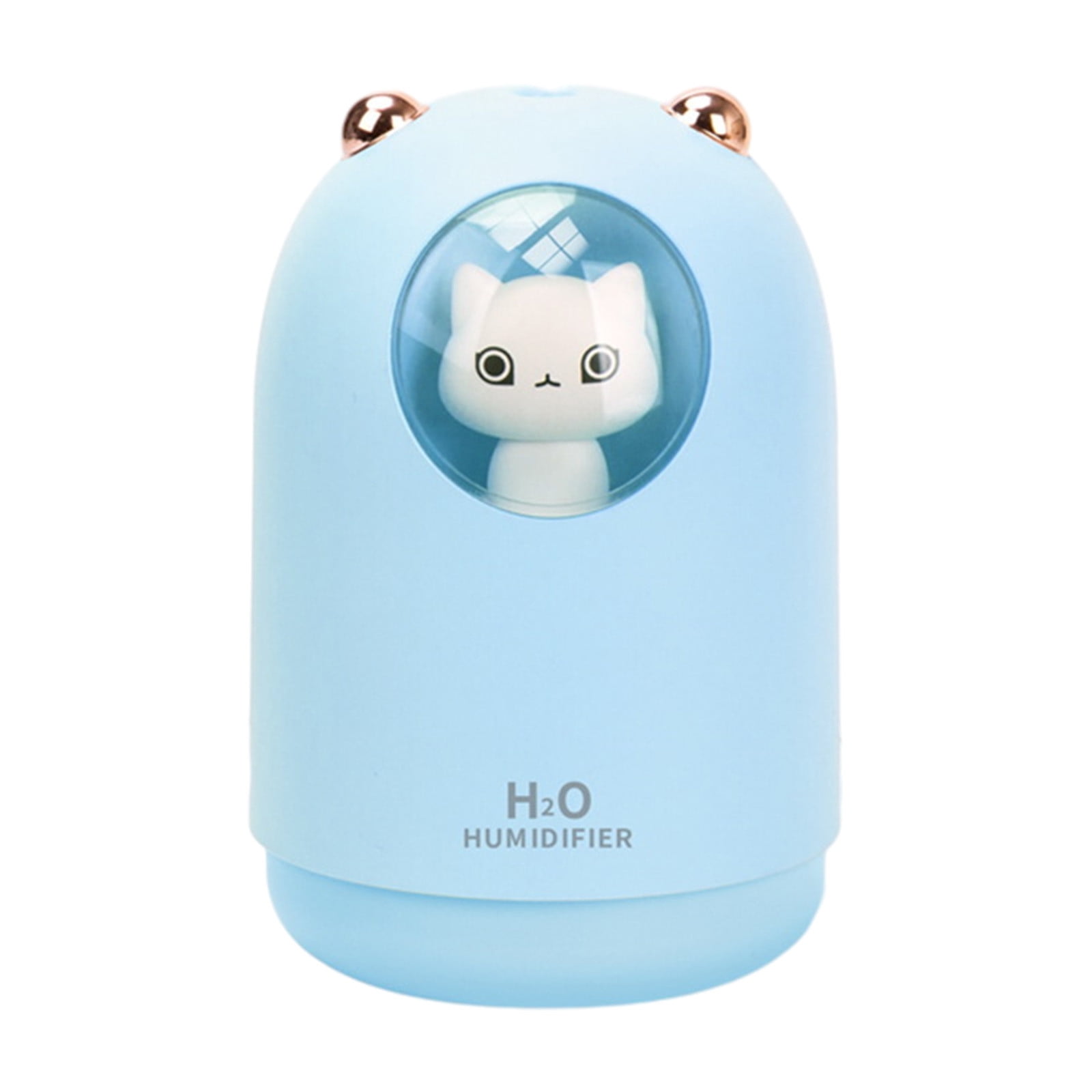 Cat Small Humidifier for Bedroom - 300ml Mini Cool Mist Humidifiers ...