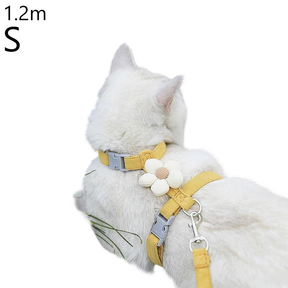 Cat SmallFlower Chest Strap Cloth Doll Teddy Anti Break Adjustable ...