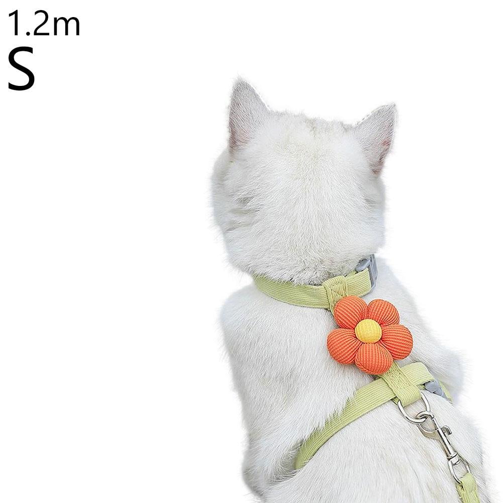 Cat SmallFlower Chest Strap Cloth Doll Teddy Anti Break Adjustable ...