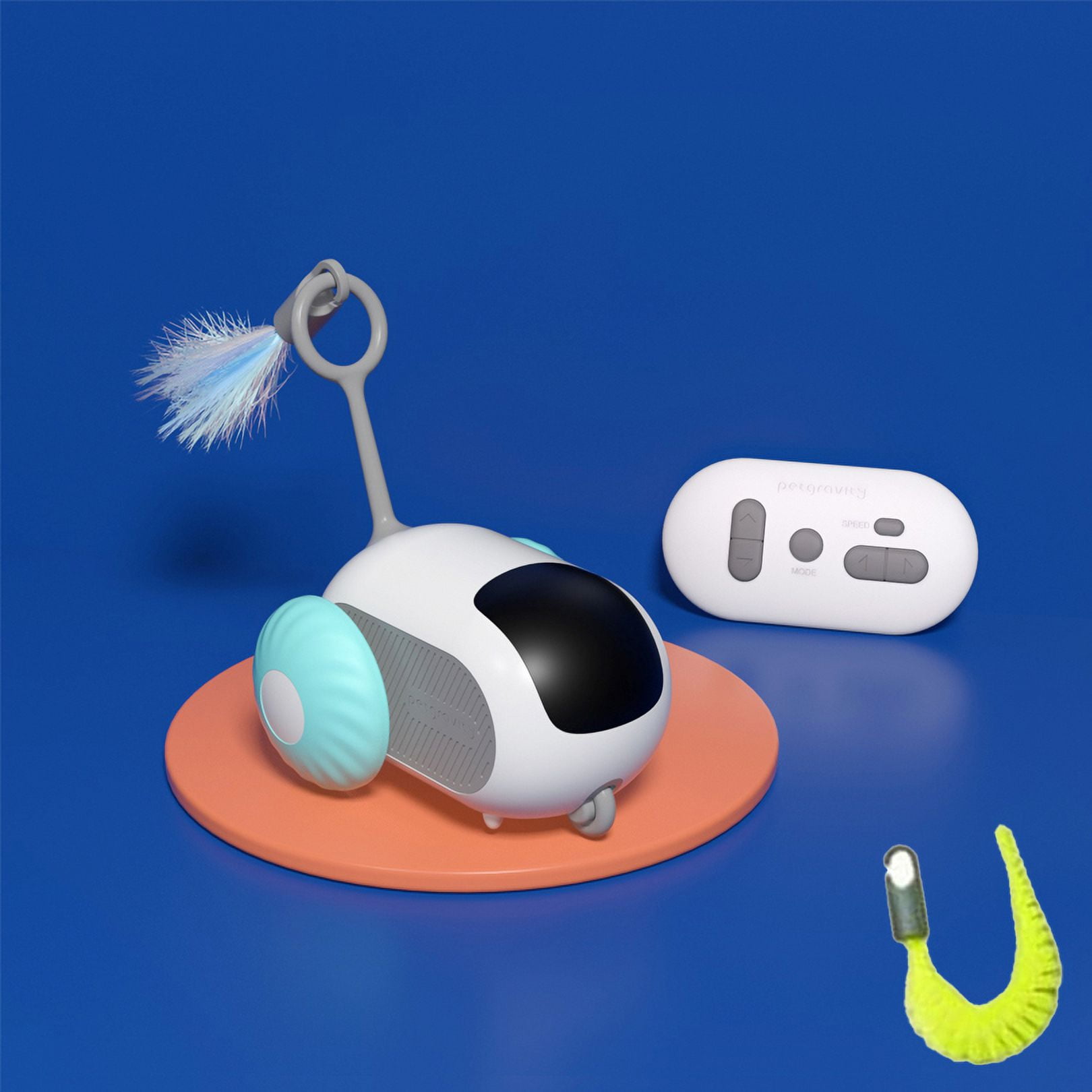 Cat Smart Interactive Car Toy Automatic Moving Remote Mouse Indoor ...