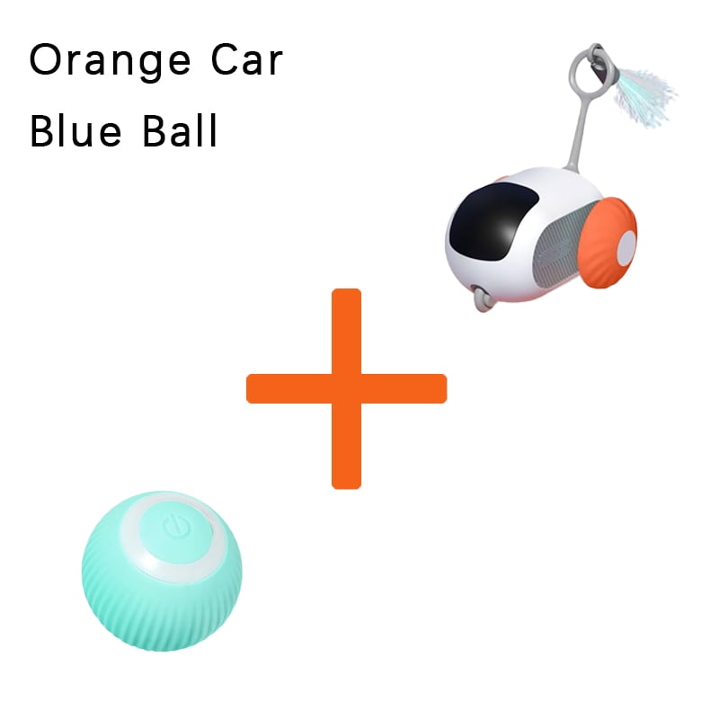 Cat Smart Interactive Car Toy Automatic Moving Remote Mouse Indoor ...