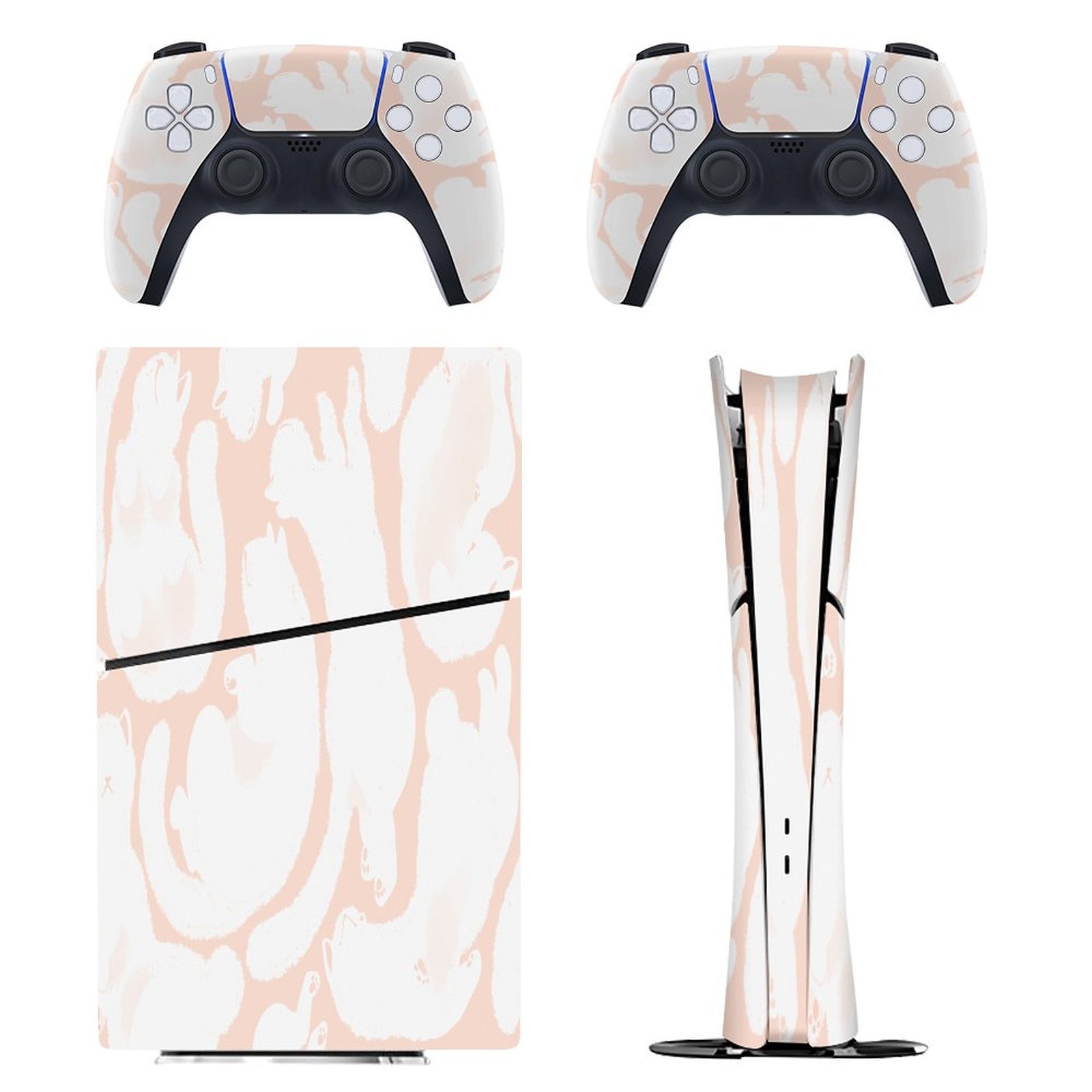 Cat, Soft, Relaxed PS5/PS5 Slim Digital Disc Skin Sticker For Console ...