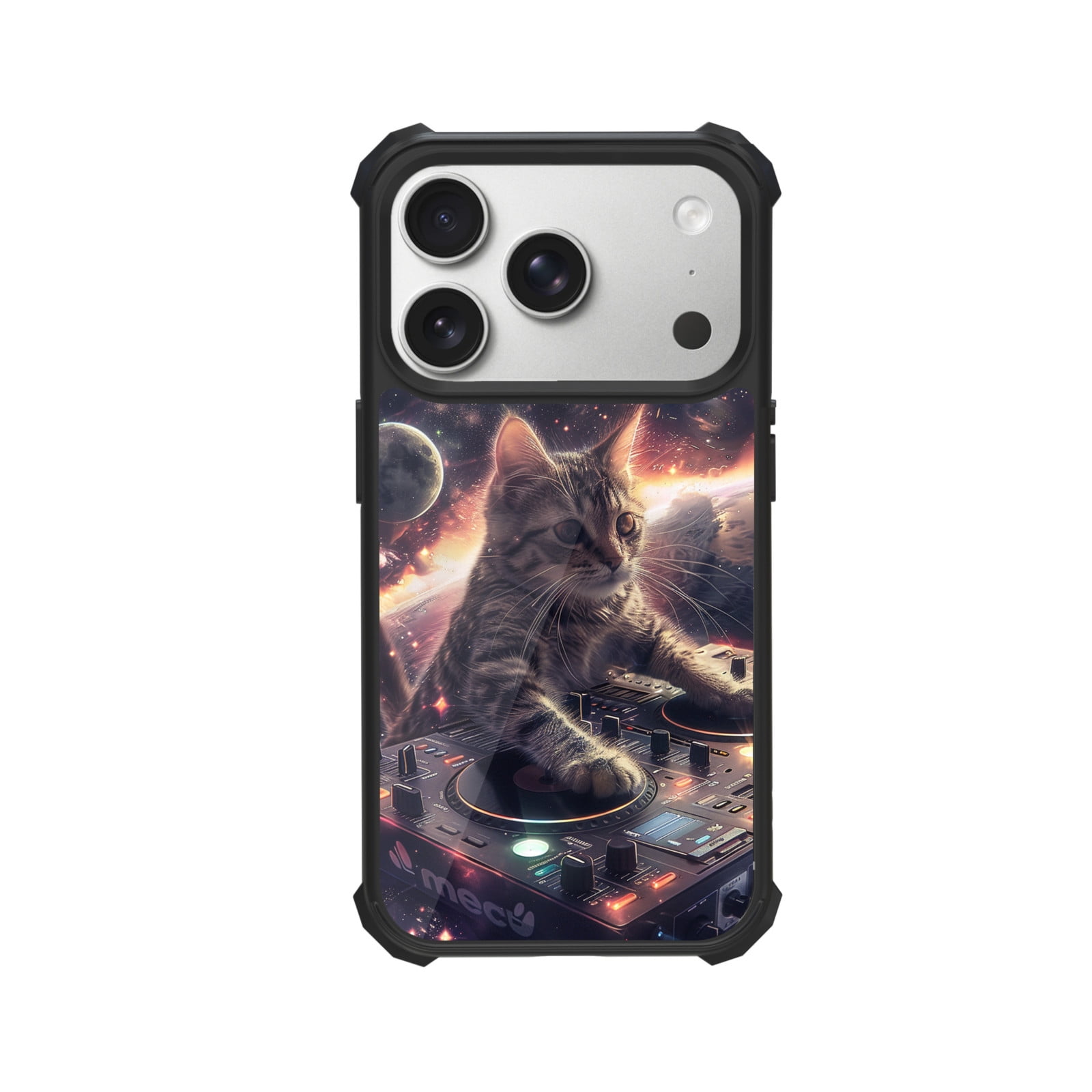 Cat Space Dj Shockproof Case For iPhone 12 13 14 15 16 Pro Max Series ...