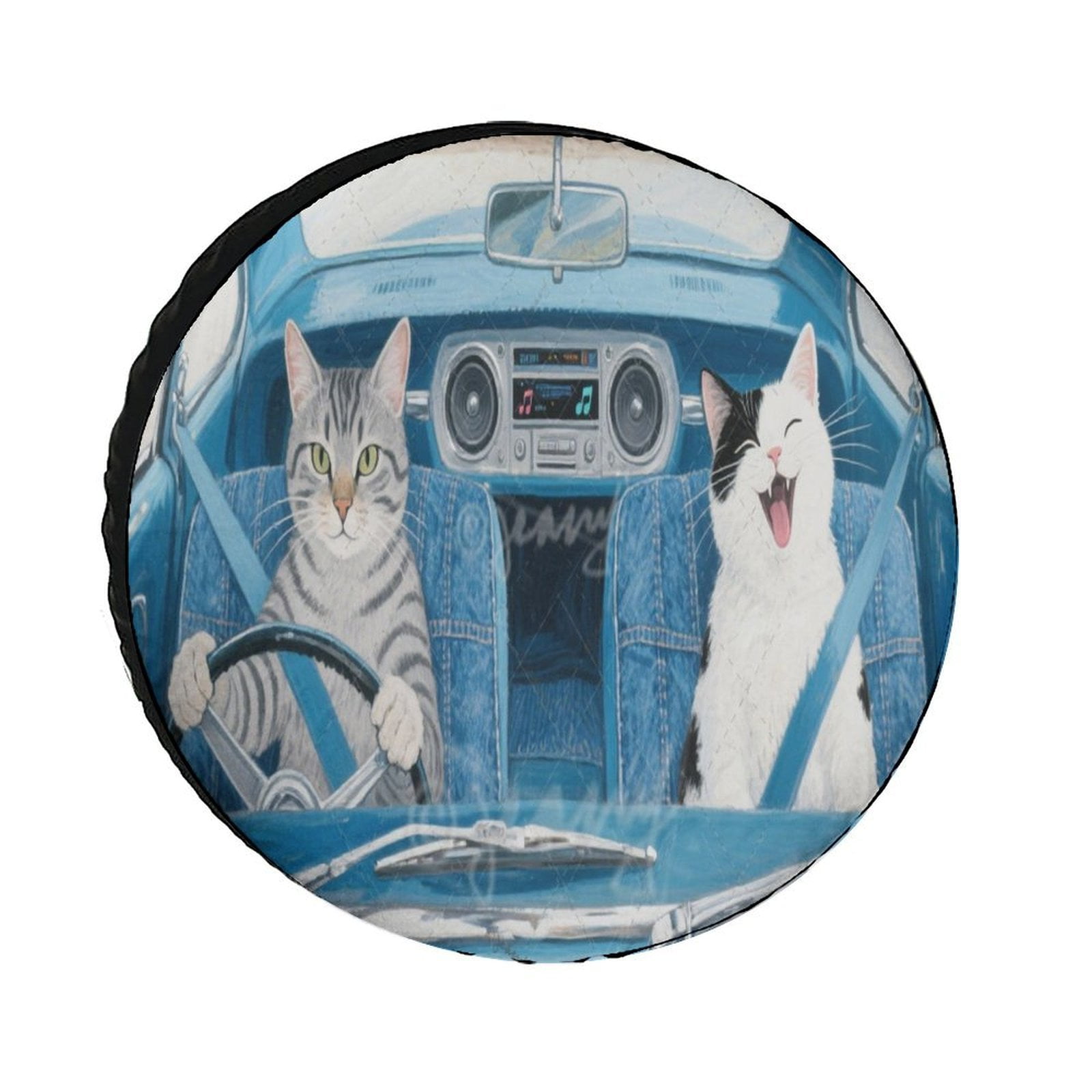 Cat Spare Tire Cover Fit for Your SUV, RV, Trailer, Truck Waterproof UV ...