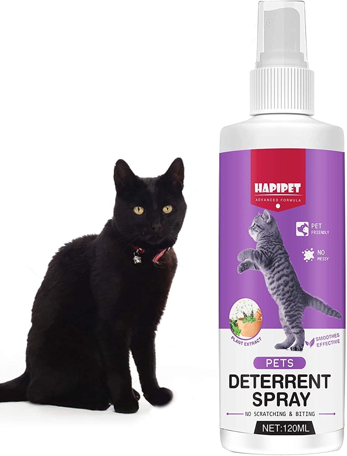 Dynamic Health Cat Spray Deterrent, Anti-Scratch Cat Training Spray ...