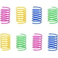 Cat Spring Toys (60 Pack), Playful Coils for Kittens, Coil Plastic for ...