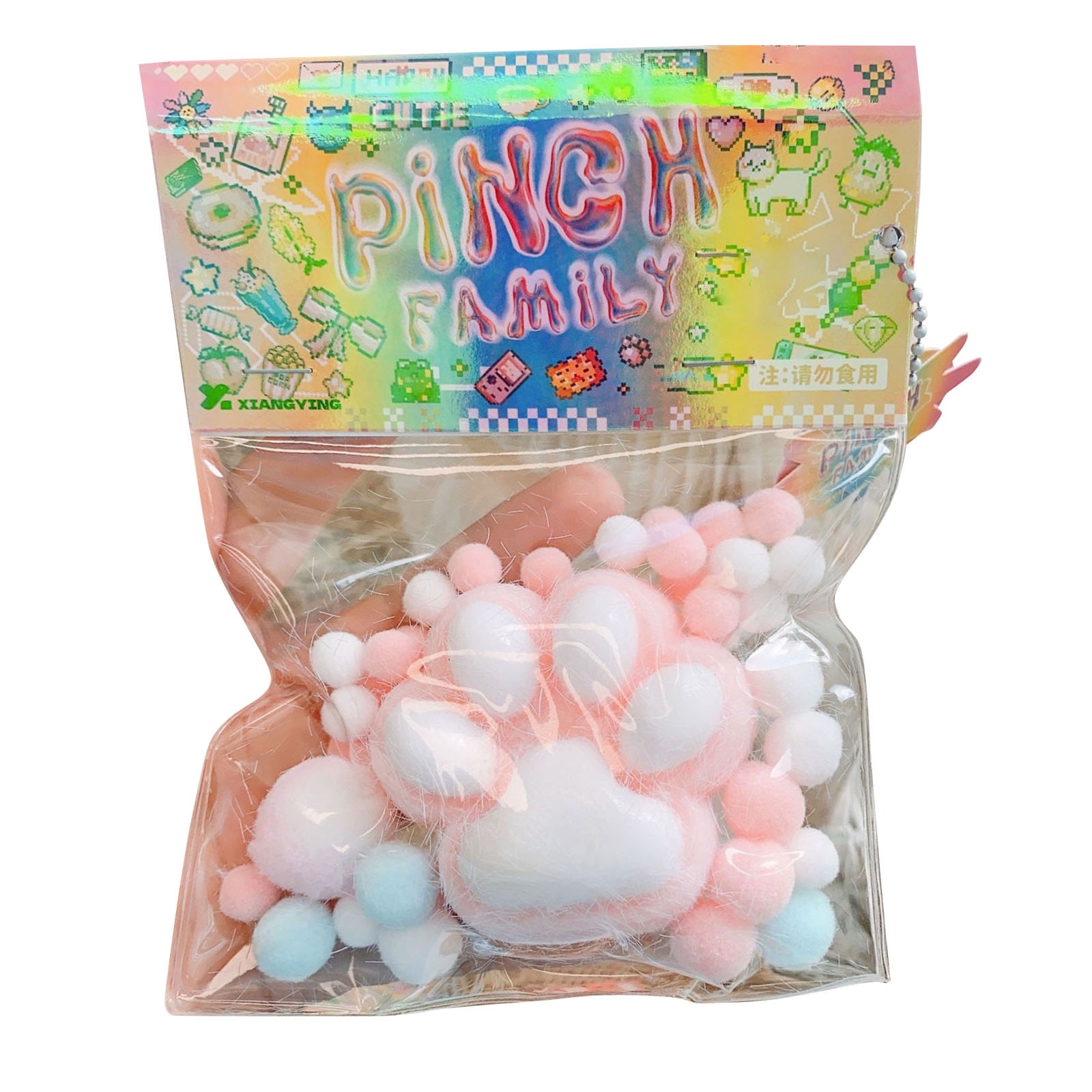 Cat Squishy Squeeze Toys, Cat Paws Mochi Squishy Toys, Stress Relief ...