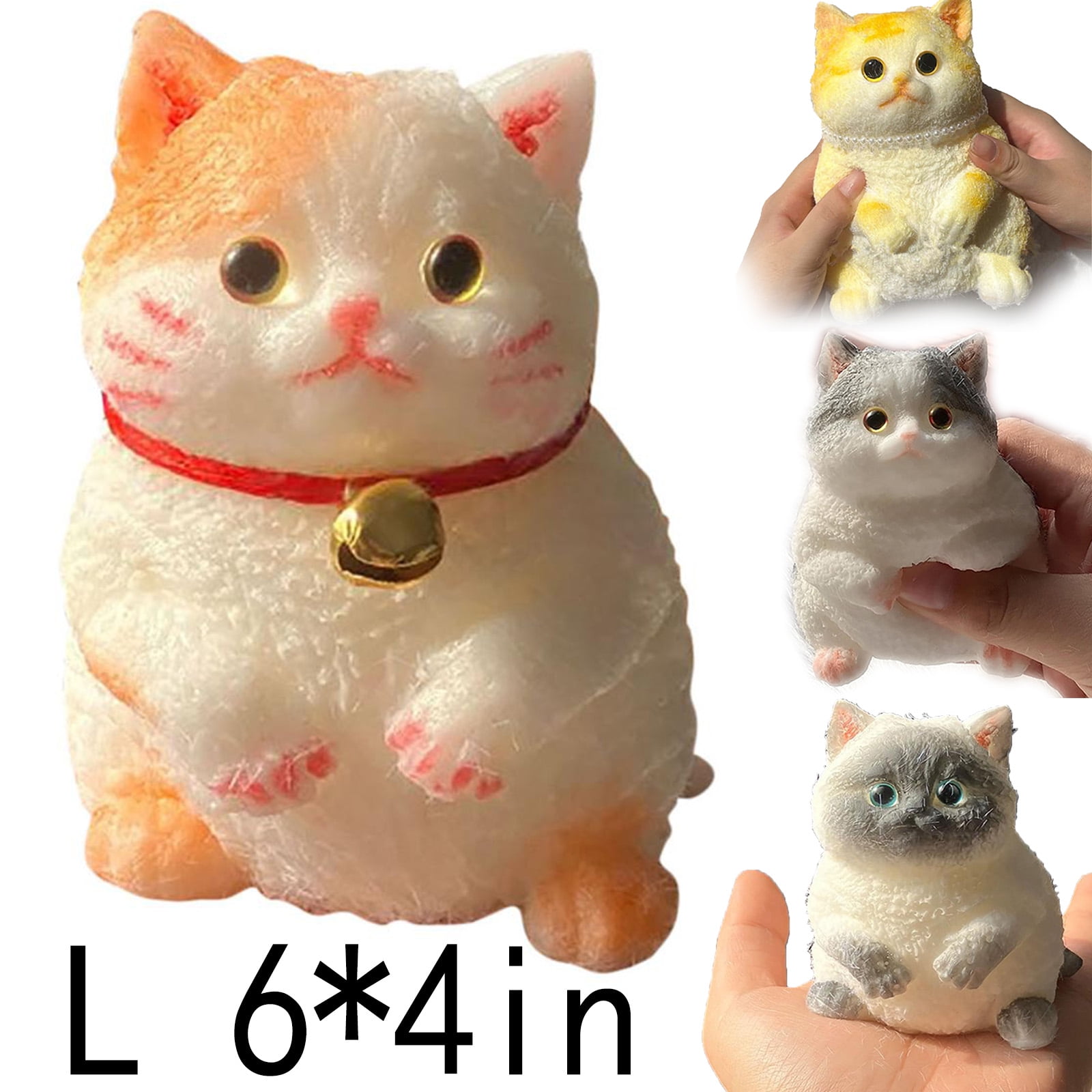 Cat Squishy,Squishy Cat,Cat Squishies Toys,Stress Relief,Small Cat ...