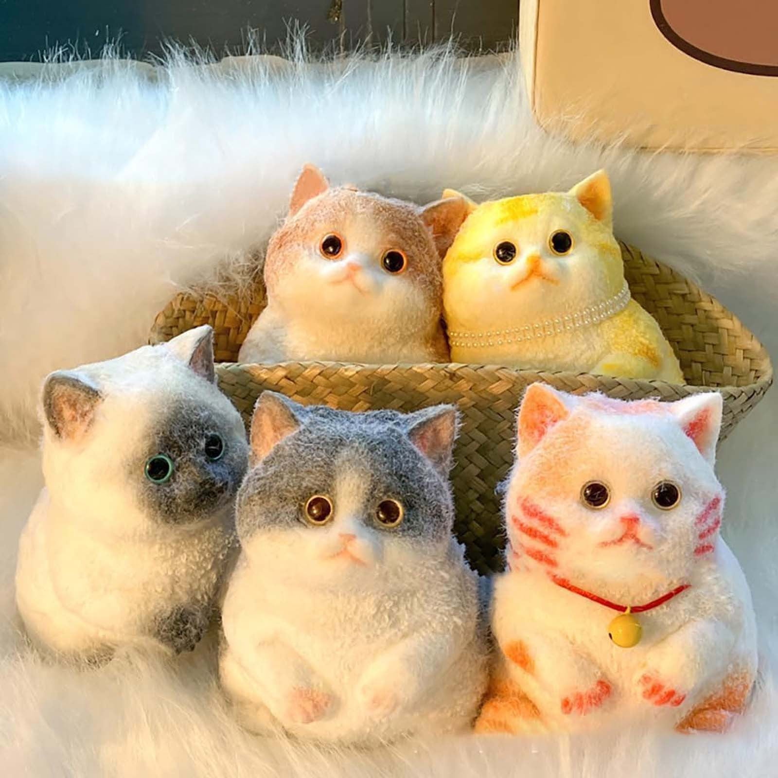 Cat Squishy Toy, Cat Squeeze Toy, Cute Cat Taba Squishy Toy for Boys ...
