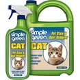 Cat Stain & Odor Remover - Enzyme Cleaner for Cat Urine, Feces, Blood ...