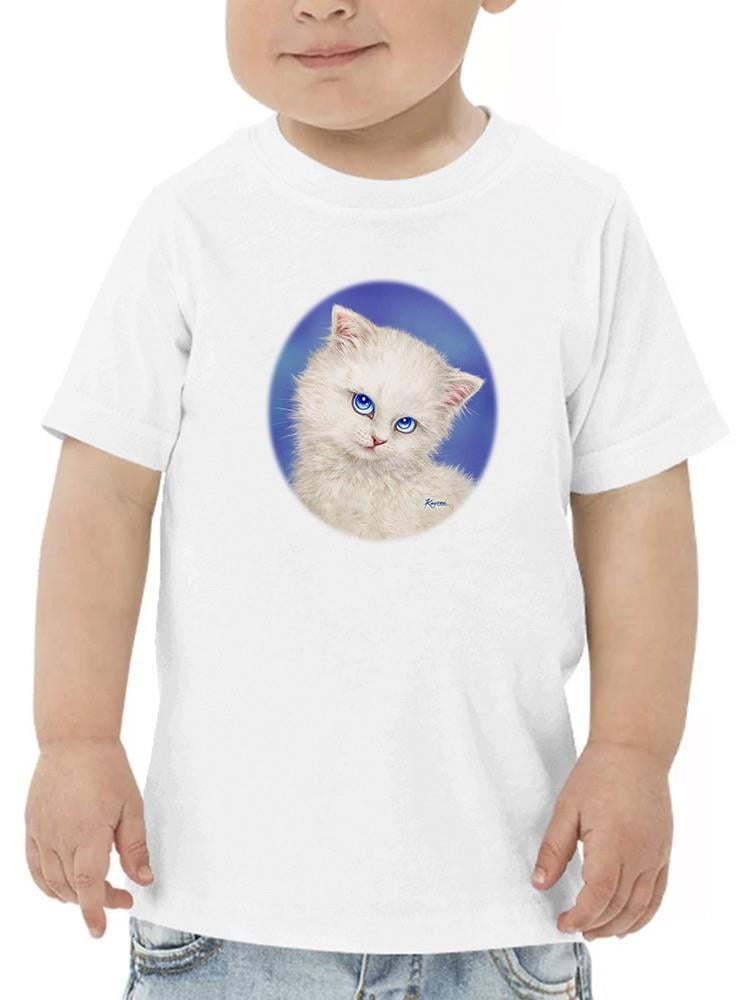 Cat Staring T-Shirt Toddler -Kayomi Harai Designs, 4 Toddler - Walmart ...
