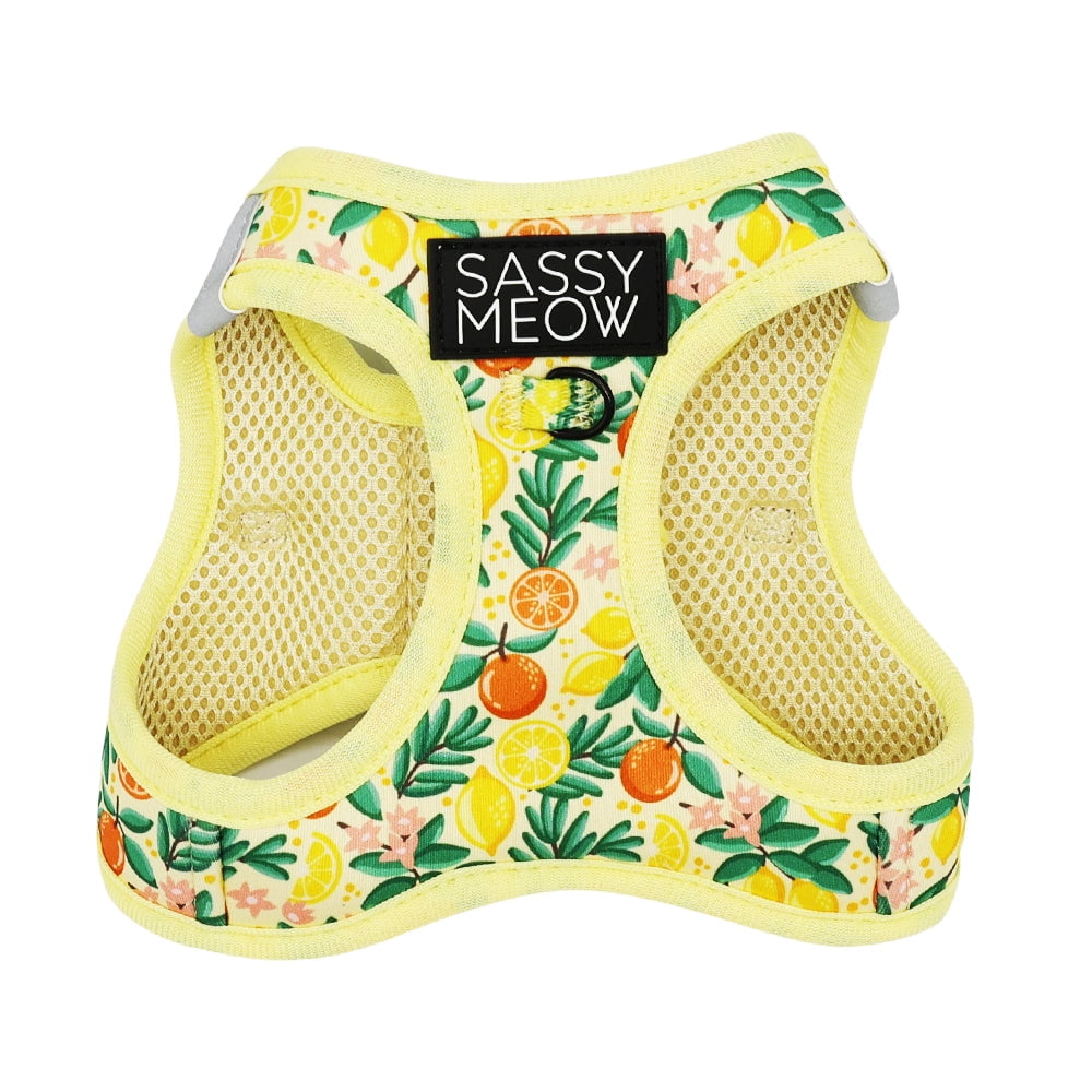 Sassy Meow Cat Step-In Harness Medium - Zest Friends - Walmart.com