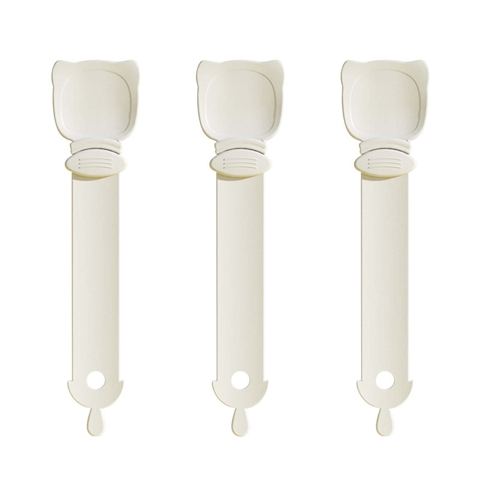 Cat Strip Feeders Spoon,Cute Cats Treat Squeeze Spoons Pet Food Mixing ...