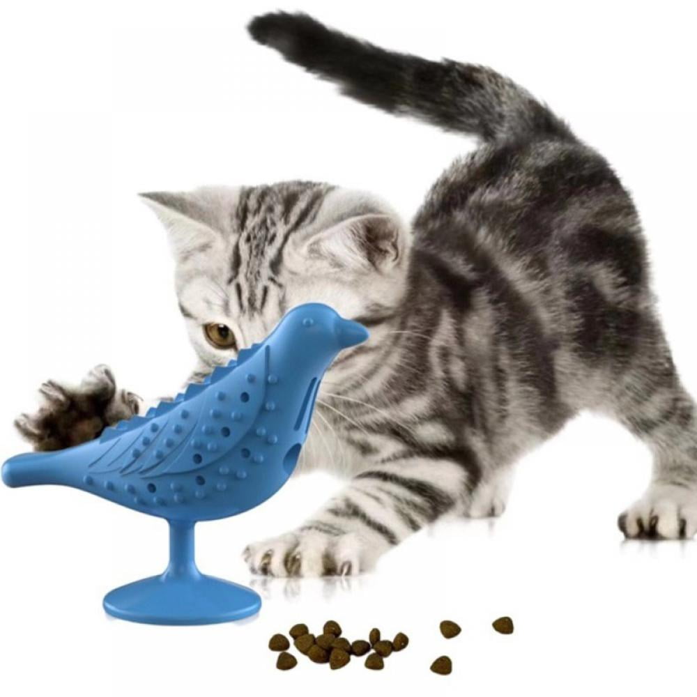 Cat Suction Cup Silicone Bite Grinding Teeth Leaks Toy - Walmart.com