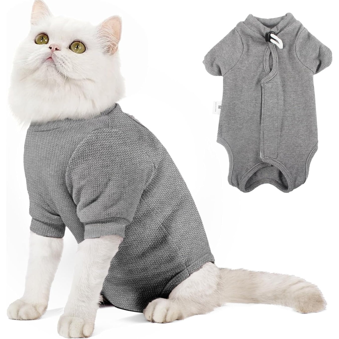 Cat Surgery Recovery Suit for Female Male Anti-Licking Pet Surgical ...