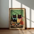 Cat Sushi Poster – Whimsical Japanese Dining Art Print (Unframed) - Walmart.com