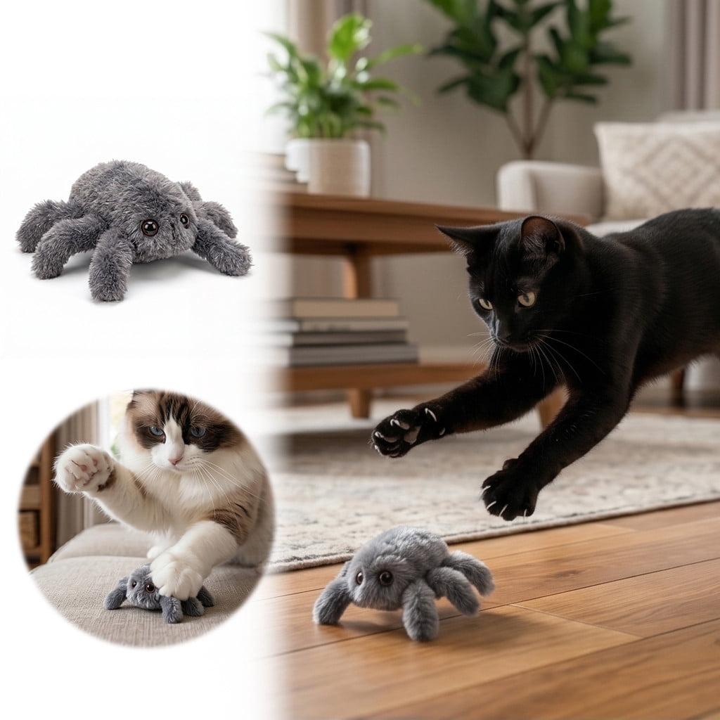 Cat Teaser Interactive Play Companion for Indoor Outdoor with Smart ...