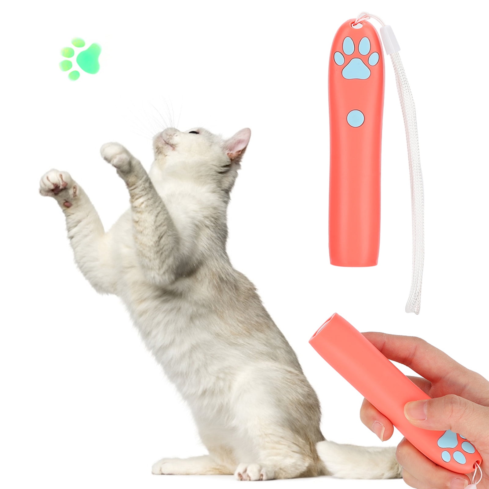 Cat Teaser Light Interactive Cat Toys Led Cat Toy Pet Electric Pointer ...