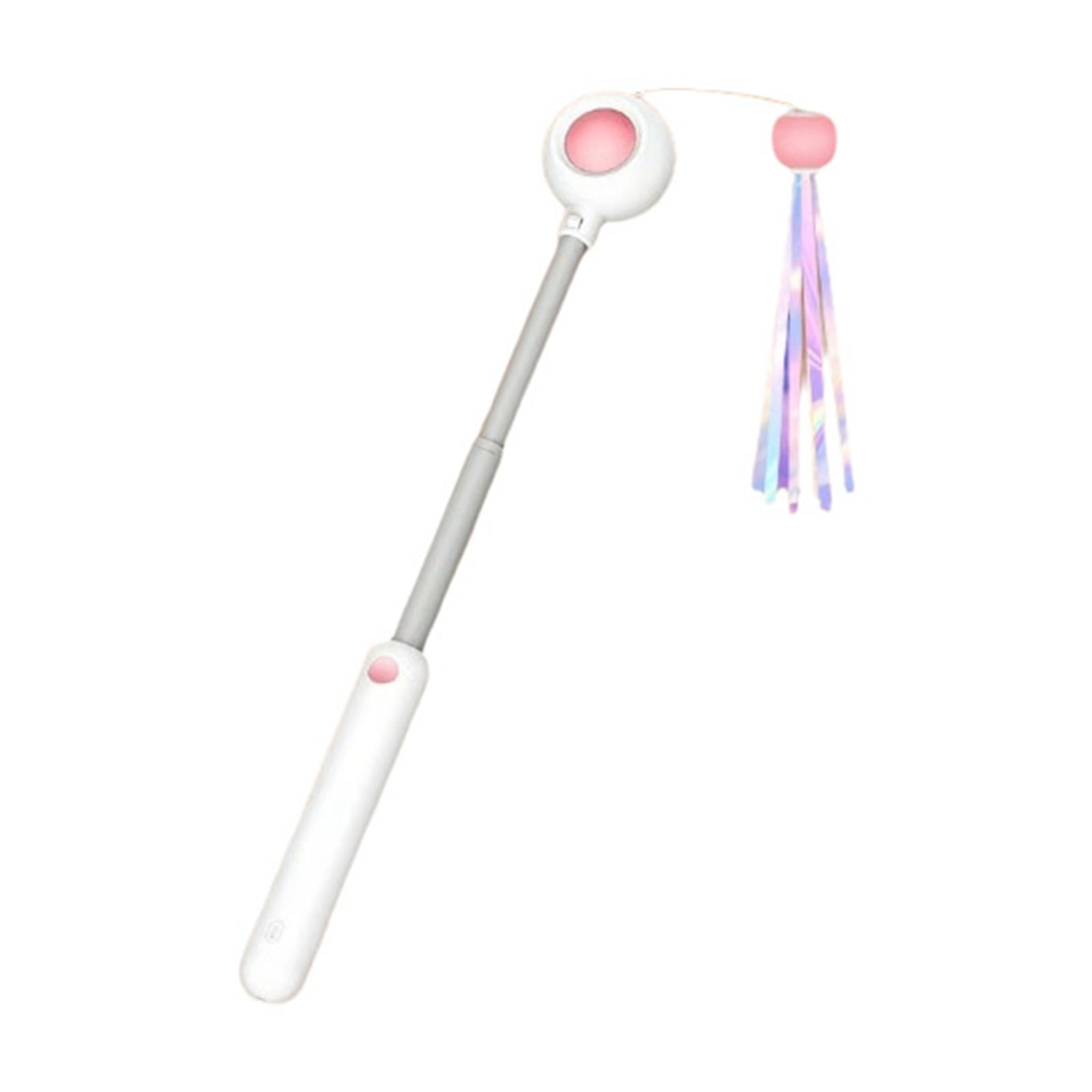 Cat Teaser Stick Self Entertainment Fairy Feather Toy for Indoor ...