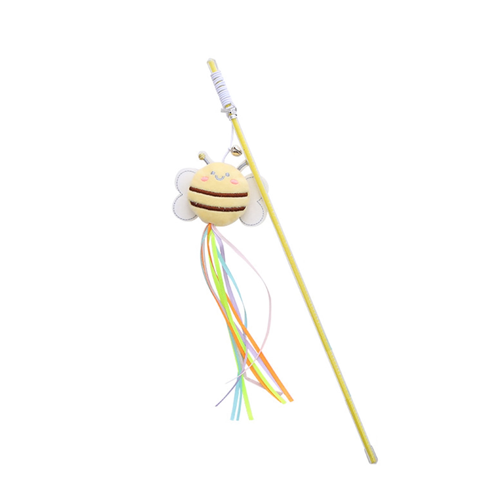 Cat Teaser Wand - Tassel Design with Bell - Cartoon Shape - Bite ...