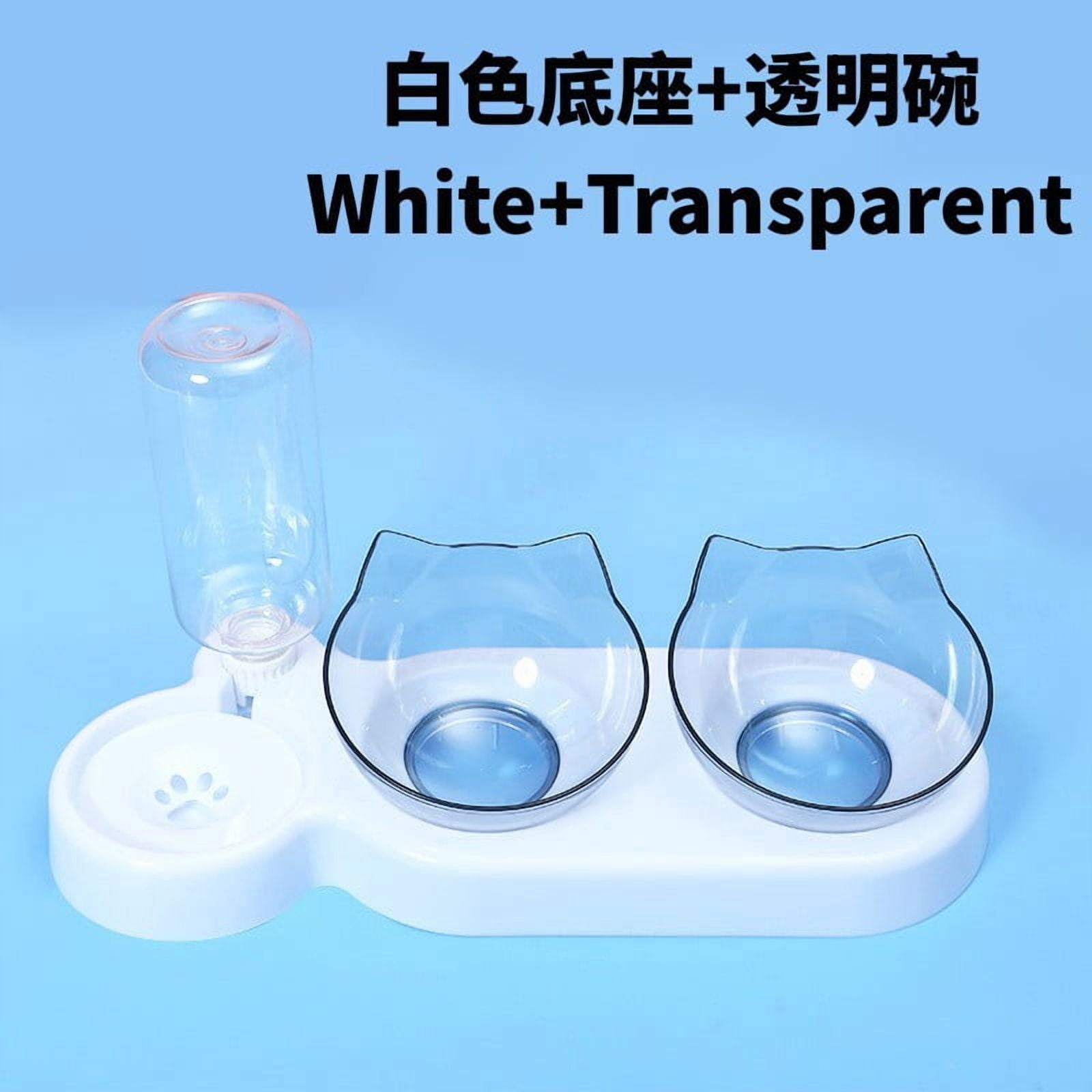 Cat Three Bowls Moisture proof Mouth Multi use Automatic Feeding ...