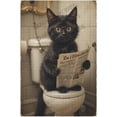 Cat Toilet Design 500 Piece Jigsaw Puzzle for Adults, Comical Decor ...