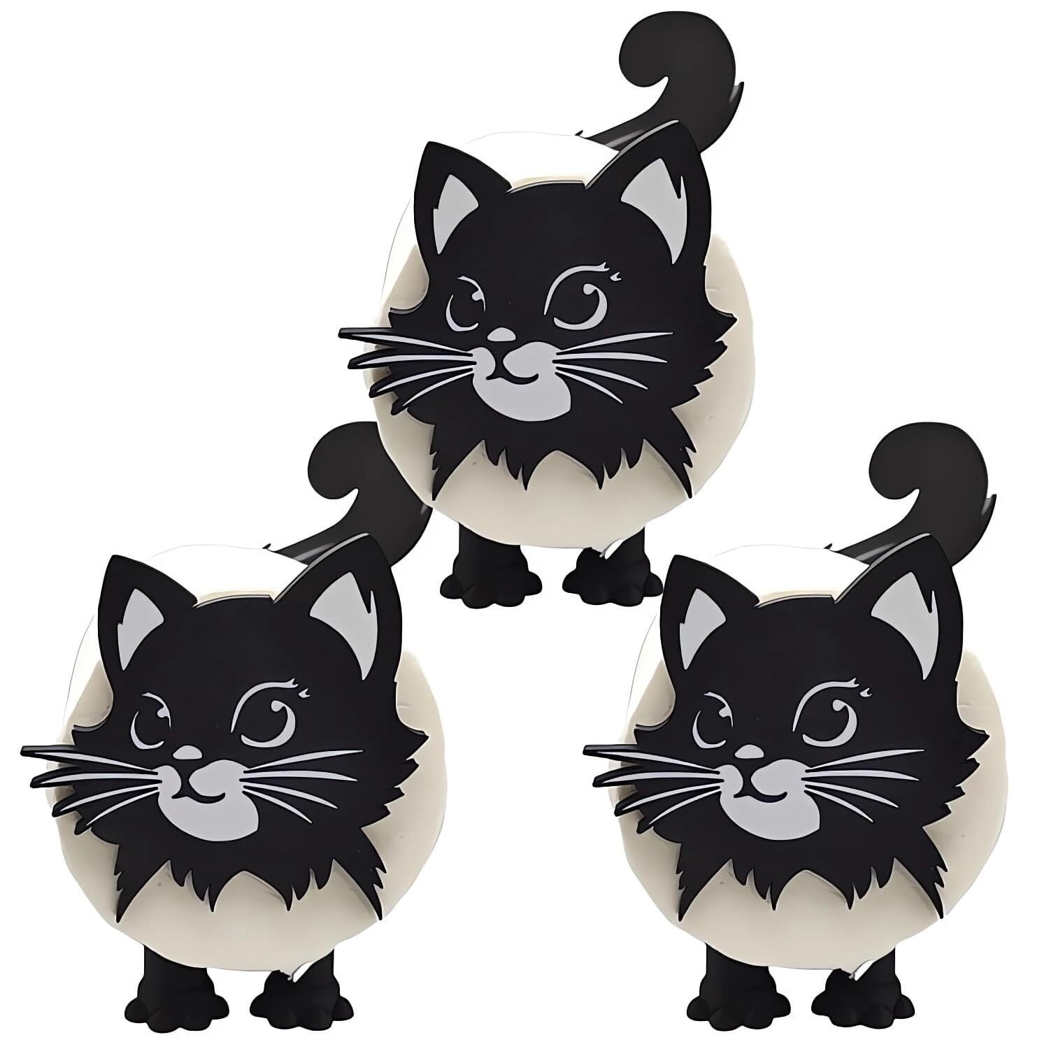 Cat Toilet Paper Holder 2025 New Funny Toilet Roll Holder Free Standing ...