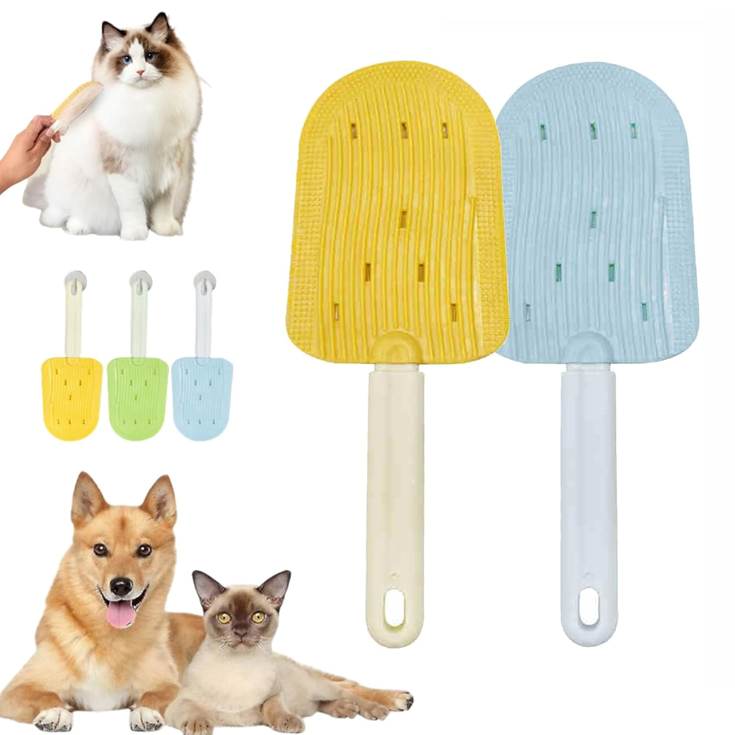 Cat Tongue Comb - Celery Pets Cat Tongue Comb for Grooming ...