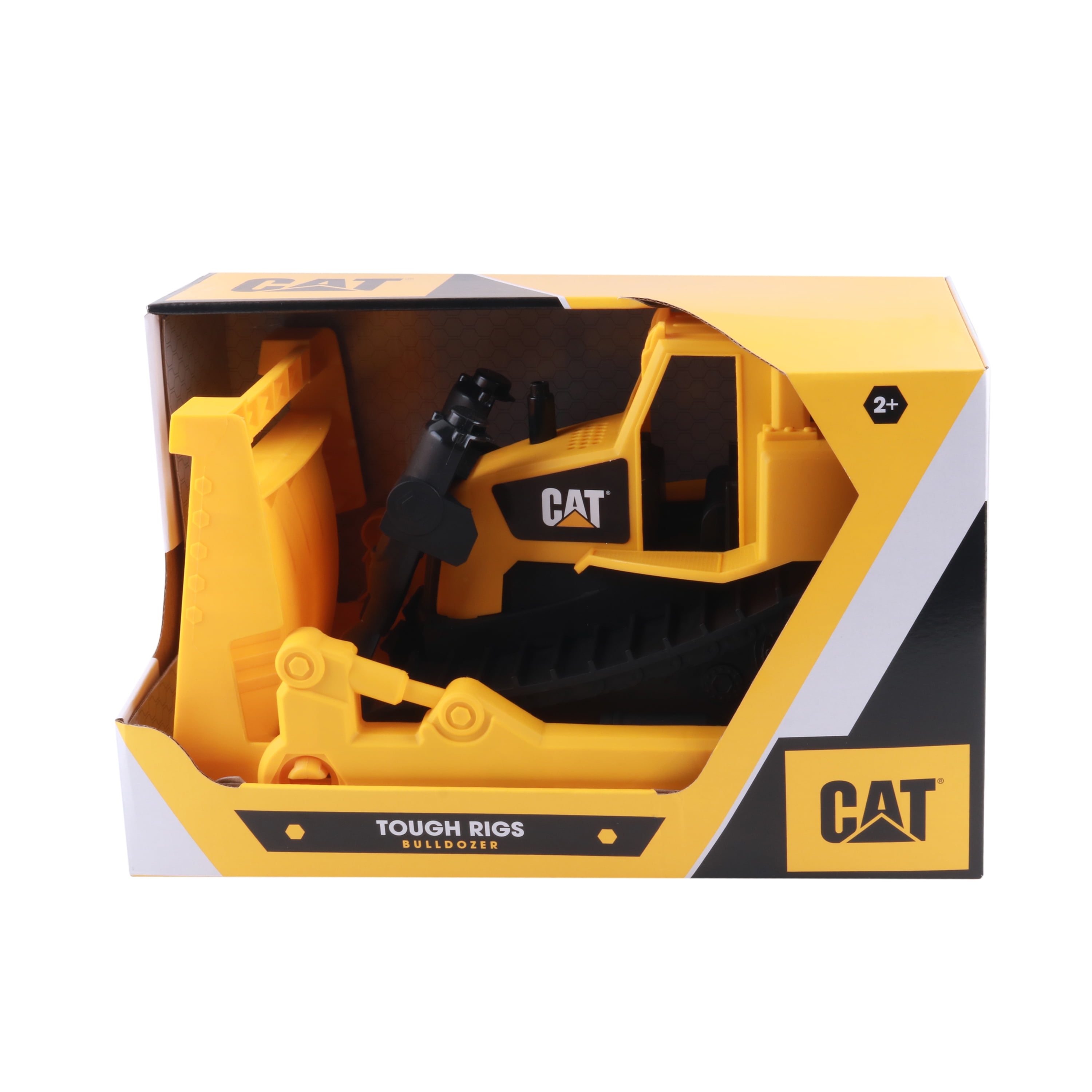 Cat Tough Rigs Bulldozer from Funrise - 15" Plastic Toy Vehicle ...
