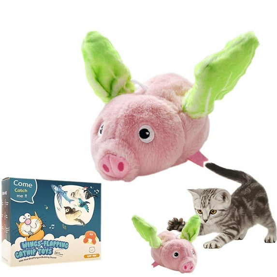 Cat Toy, 2026 Upgrade Interactive Chirping Bird with Flapping Wings ...