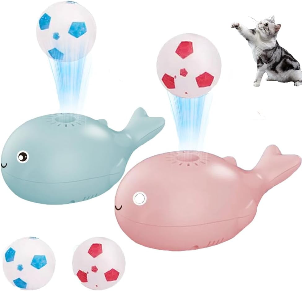 Cat Toy Ball - Floating Ball Cat Toy, 2025 New Whale-Shaped Floating ...