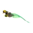 Cat Toy Bird Replacement Head with Bell Interactive Feather Bird Refill ...