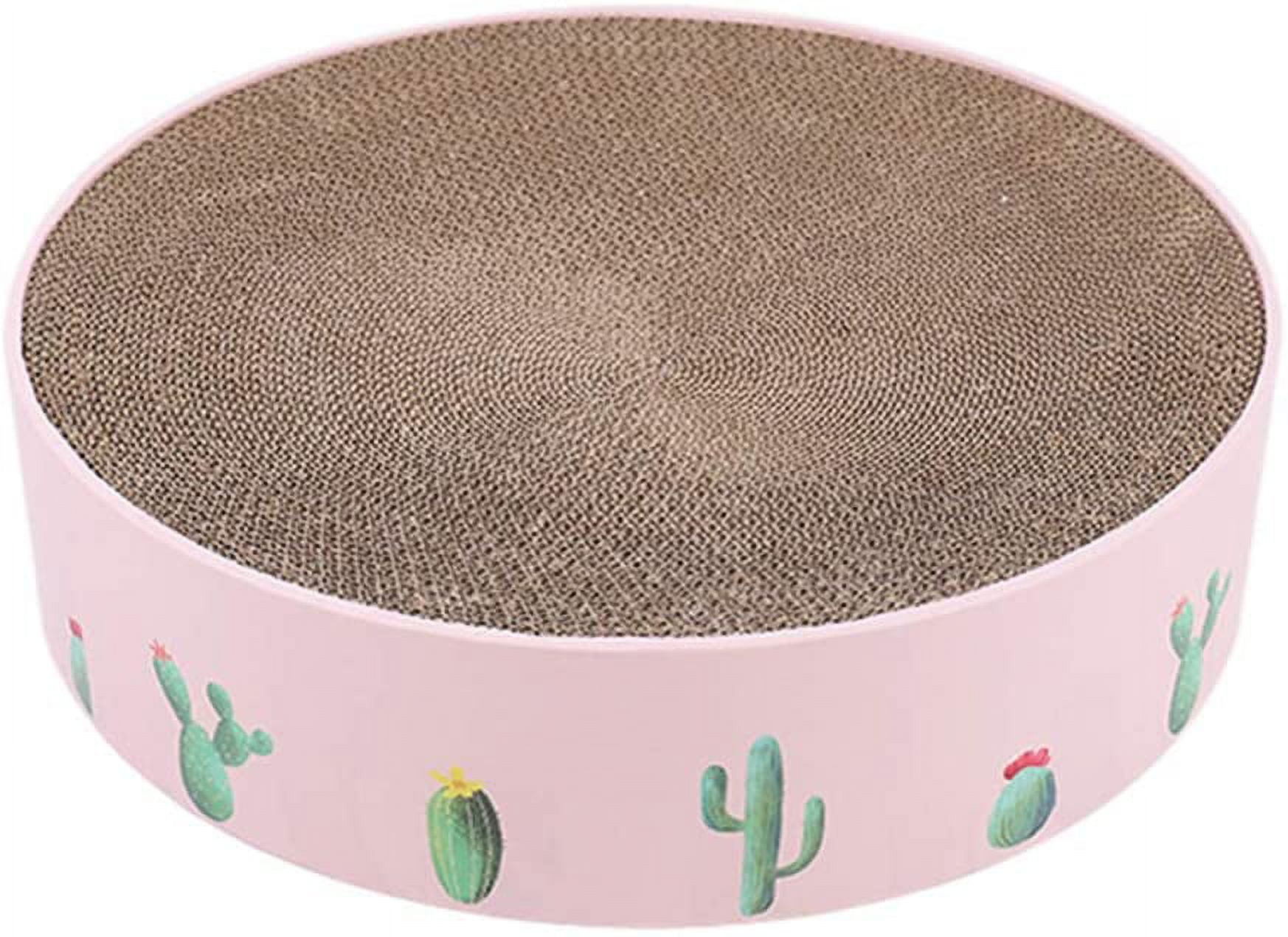 Cat Toy, Corrugated Cardboard Cat Catnip Scraper Board Nail Scraper Mat ...