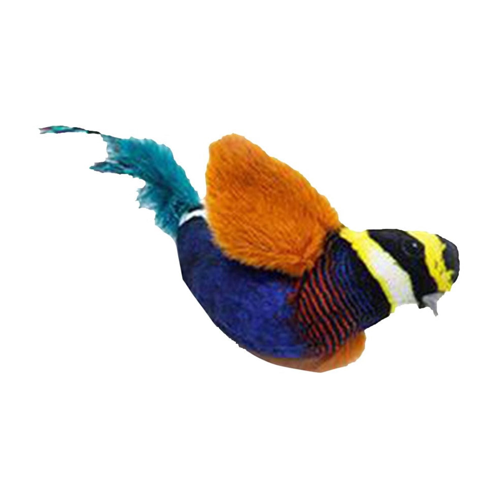 Cat Toy Flapping Bird, Cat Toy Red Bird With Chirpiping Bird Chirping ...