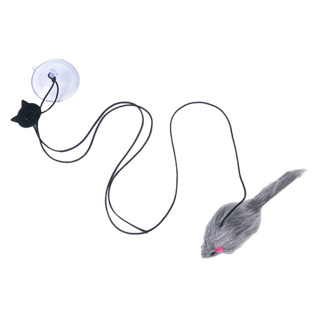 Cat Toy Interactive Cat Toys Mice Hanging Chasing Toy Playing Catcher ...