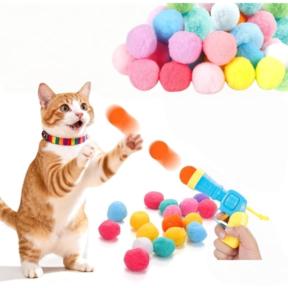 Fuzzy Cat Balls