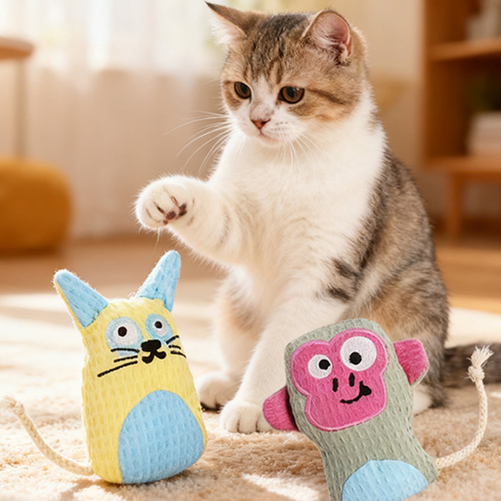 Cat Toy Model D, Catnip Toy, Interactive Self-Play Cat Toy, Self ...