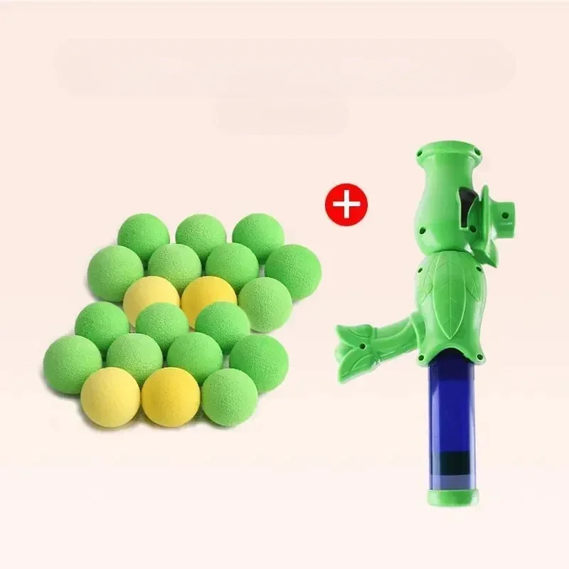 Cat Toy Plush Balls Launched Shooting Gun Cats Playing Stick Relaxation ...