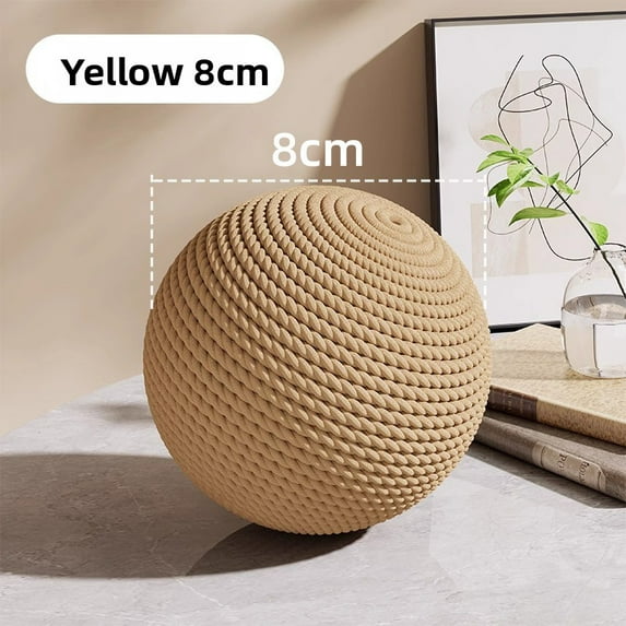 Cat Toy Sisal Ball Super Large Self-Hi Relieving Stuffy Artifact Cat ...