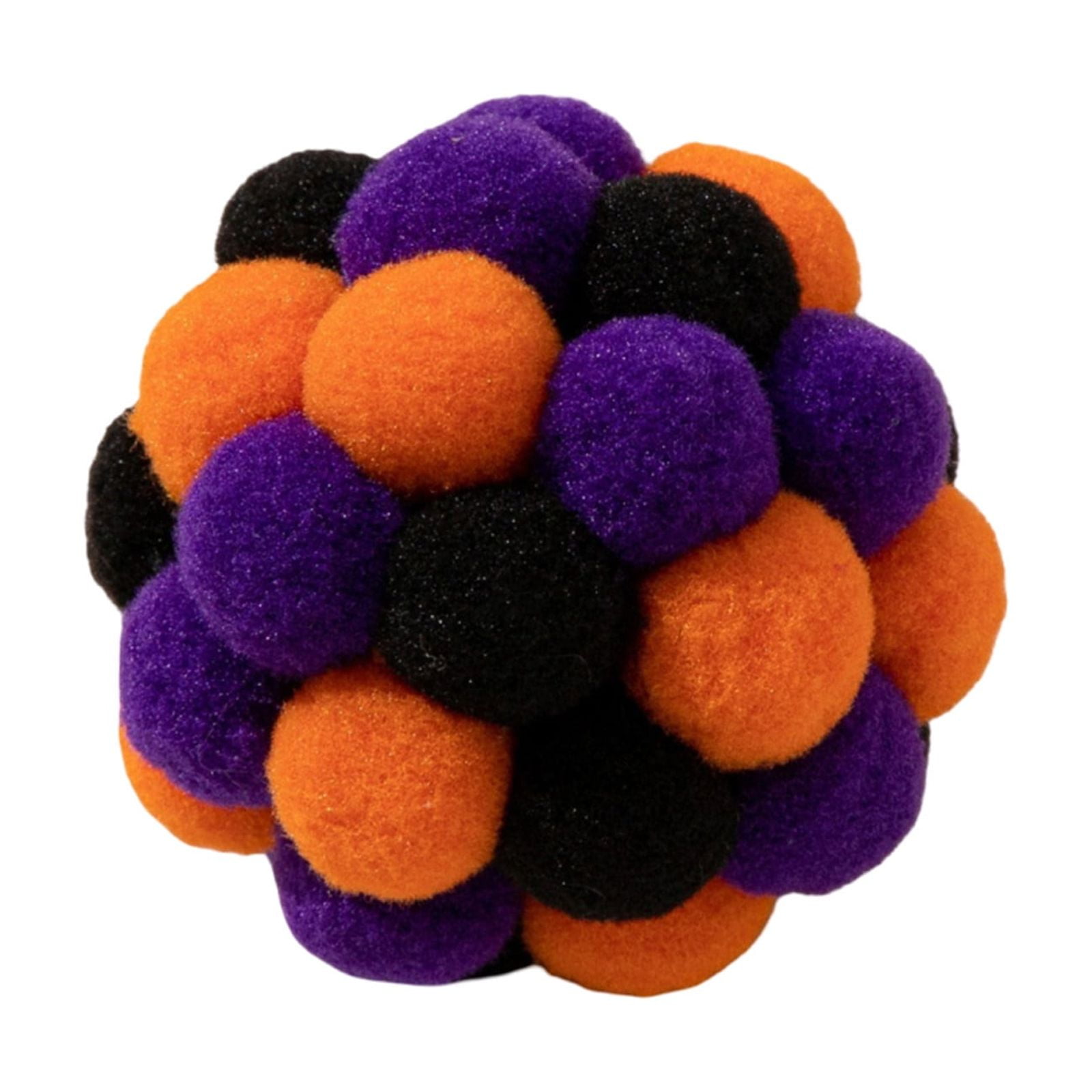 Cat Toys 5cm Colorful Pom Poms Woolen Yarn Cat Toy Cat Rattle Toys Pet Bouncy Cat Chew Toys ...