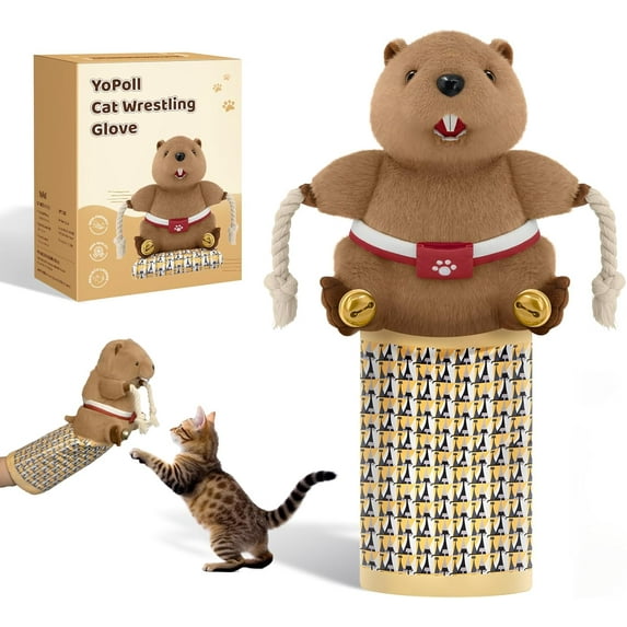 Cat Toys, Cat Wrestling Glove, Cat Wrestling Puppet, Hand Puppets with ...