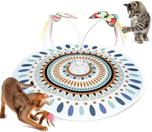 Cat Toys Chargeable, 3in1 Hide and Seek for Kittens, Interactive ...