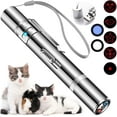 Cat Toys LED Light Pointer, Interactive Chase Cat Dog Toys, Cat ...