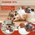 Cat Toys Rechargeable Flapping Bird Sparrow, Interactive Cat Toy 4.7 ...