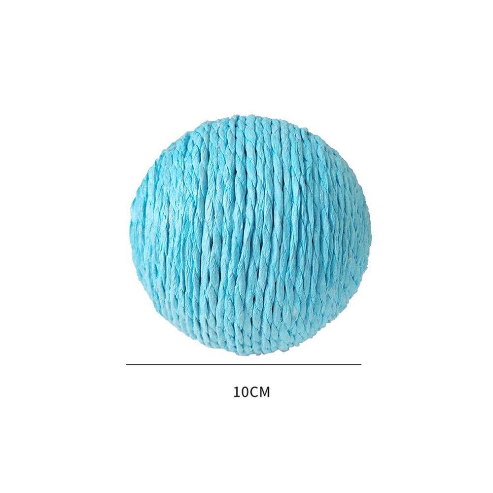 Cat Toys Sisal Ball Interactive Scratching Toys for Indoor Cats，Durable ...